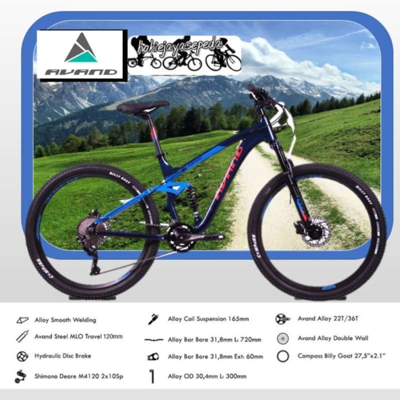 Jual Sepeda Gunung Mtb Dual Suspensi Original Terbaru - Harga Promo ...