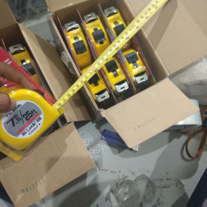 Promo TAJIMA Meteran Roll 7.5 Meter Made In Japan Diskon 11% di Seller ...