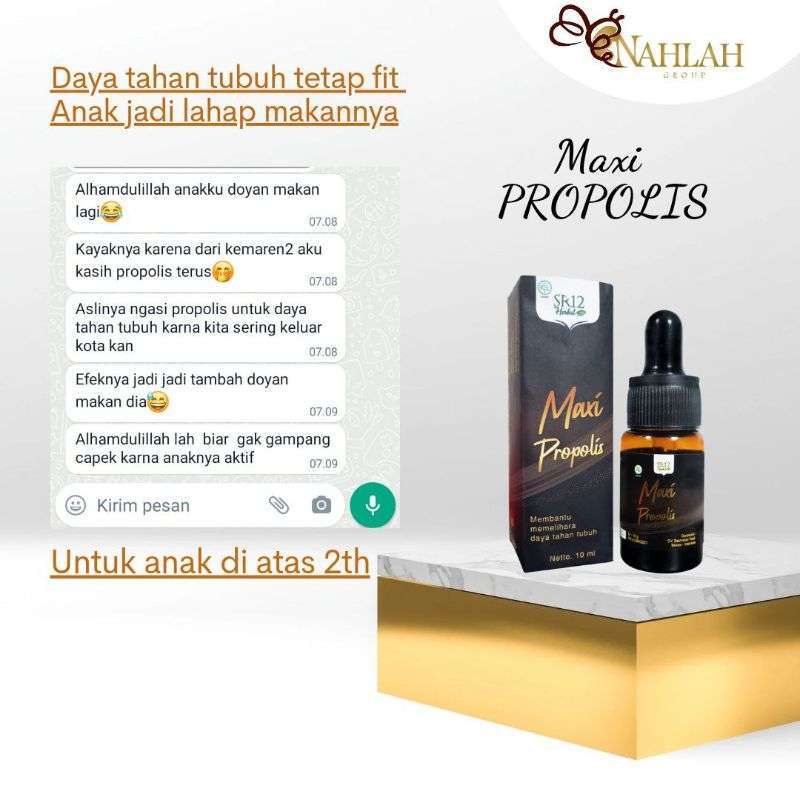 Jual Maxi Propolis Sr12 Popolis Asli Original Meningkatkan Kesehatan Jantung & Daya Tahan Tubuh ...