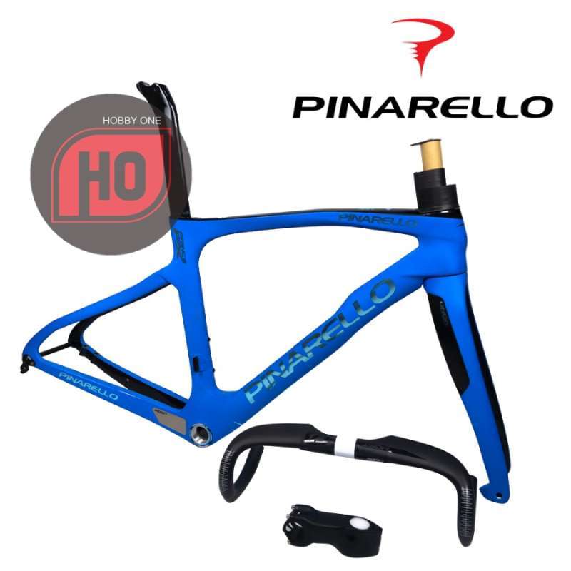 Jual PINARELLO PRINCE FX DISC A233 FLASH SKY FRAME SET - 43 Blue di ...
