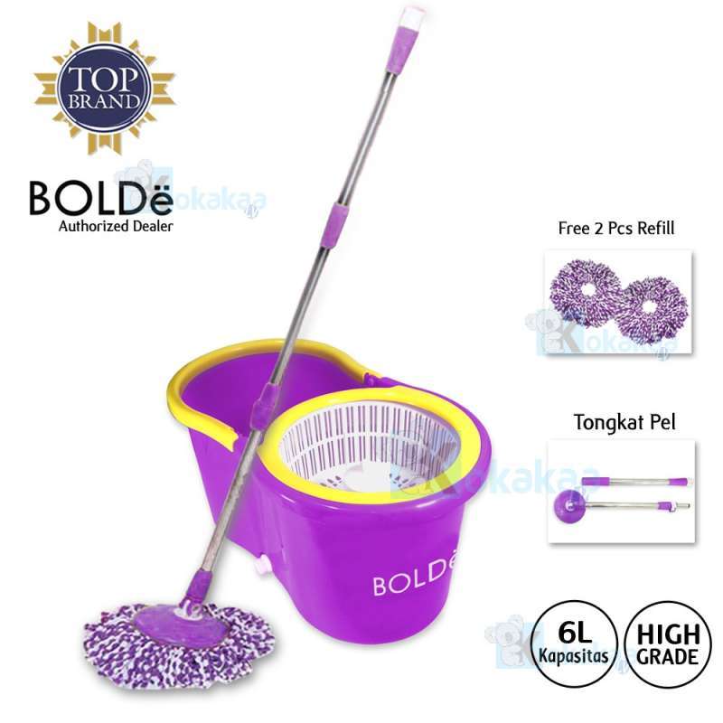 Jual Bolde Super Mop M-168x+ M 168 X+ Kapasitas 6 Liter Bolde Super Mop ...