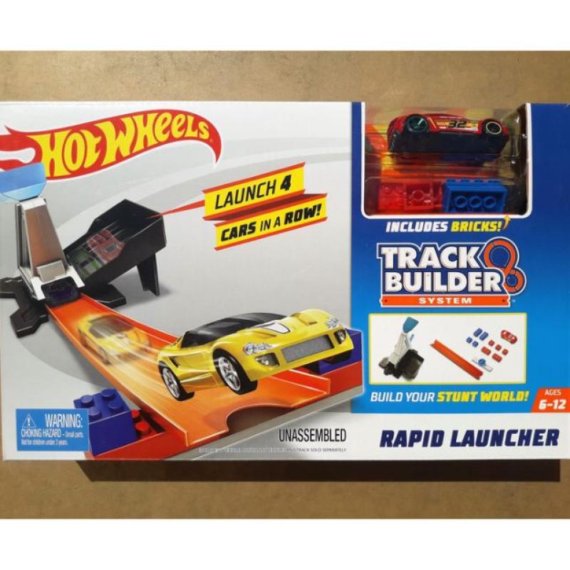 Jual Hot Wheels Track Builder Rapid Launcher Play Set Diecast di Seller ...