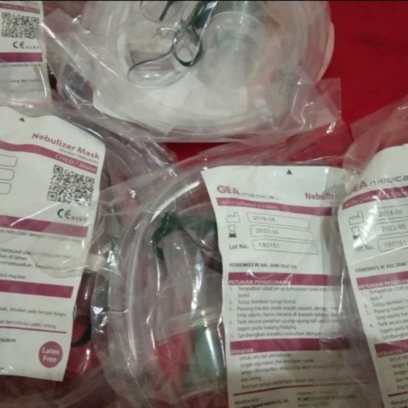Jual Masker Nebulizer Anak Gea/ Nebu Mask Child M Di Seller Laylaa Shop ...