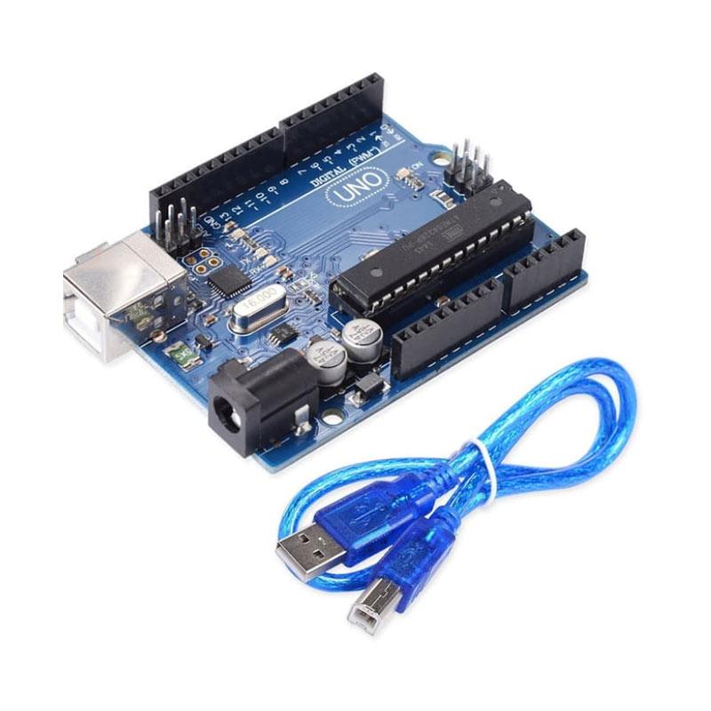 Jual Arduino Uno R3 Compatible Atmega328 Dip Atmega16u2 Usb Board