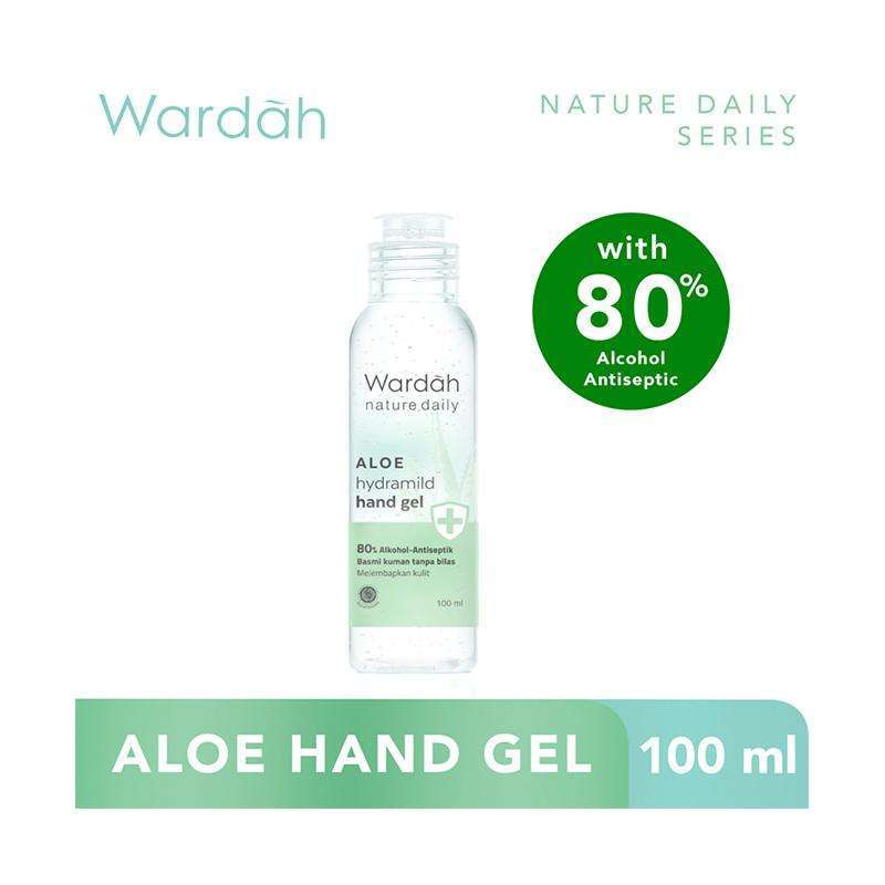 Jual TIKTOK - Wardah Nature Daily Aloe Hydramild Hand Gel [100 mL] di ...