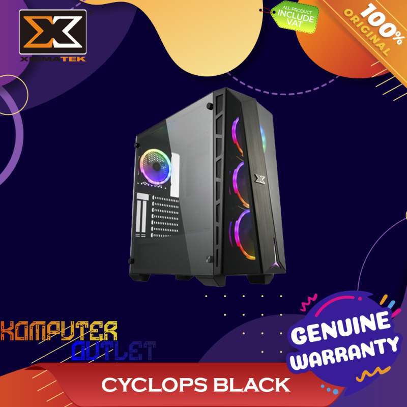 Jual XIGMATEK GAMING CASE CYCLOPS di Seller Komputeroutlet - Jelambar ...