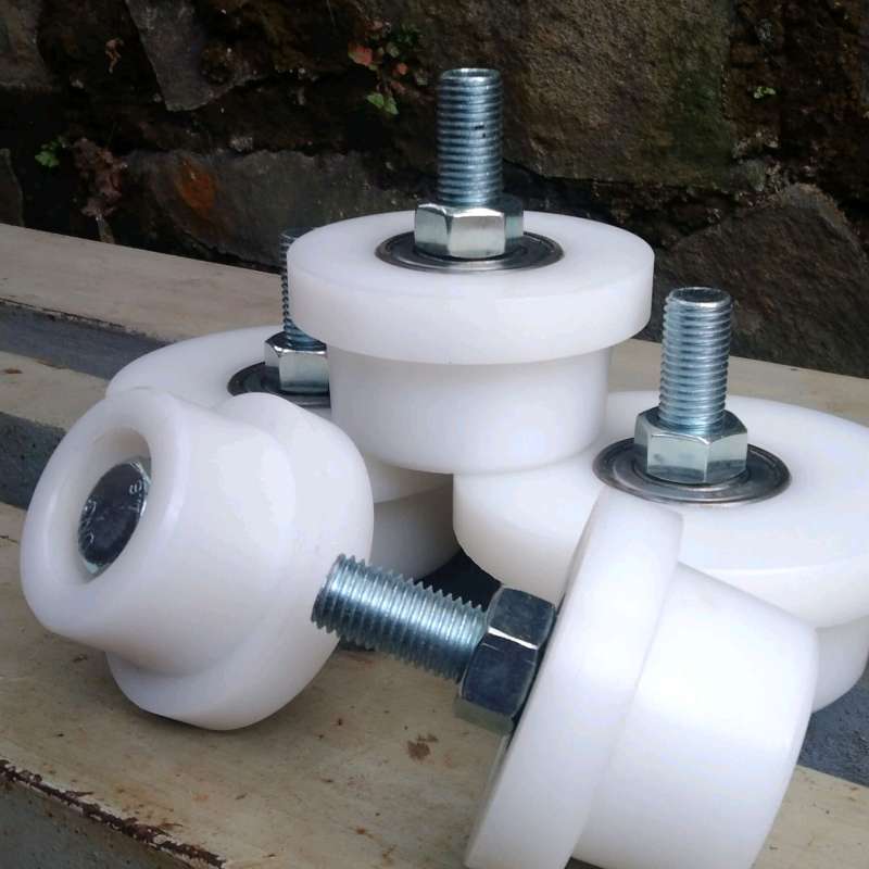 Jual roda lift barang untuk rel unp 65mm lengkap tinggal pasang di ...