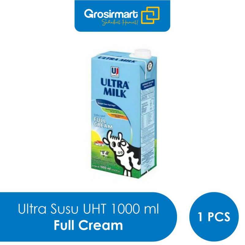 Jual Susu Ultra 1000 Ml Full Cream di Seller Grosirmart Store - Ancol ...