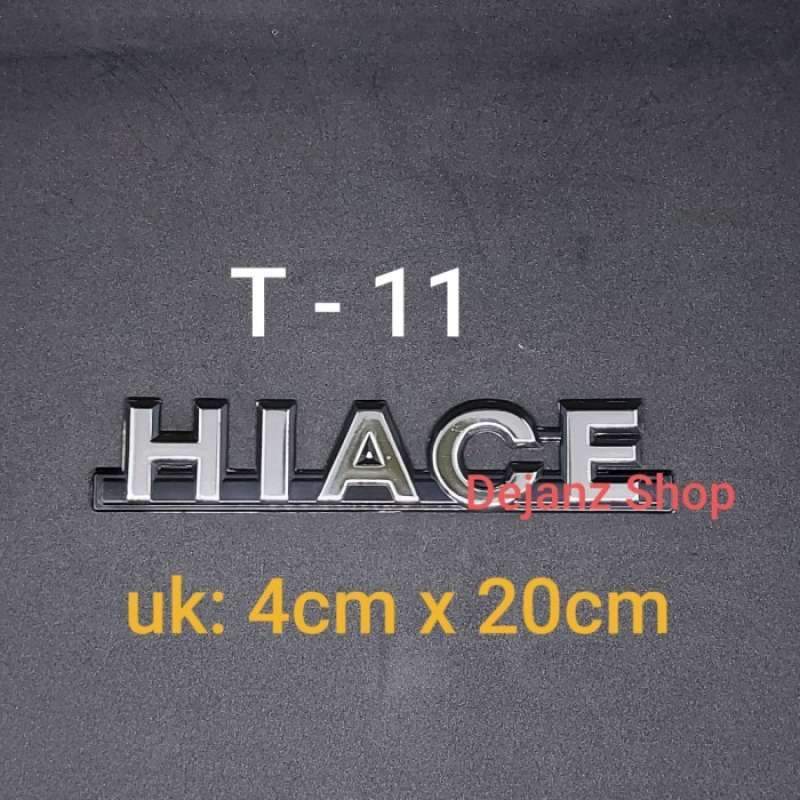 Jual Sticker Hiace Terbaru Dengan Harga Termurah Di 2024 | Blibli