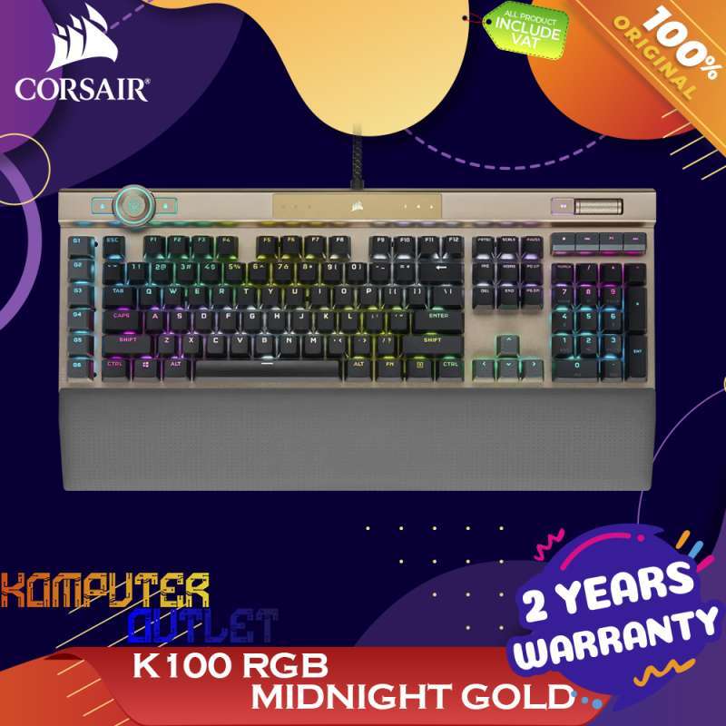 Jual CORSAIR K100 RGB Optical-Mechanical Gaming Keyboard - Midnight ...