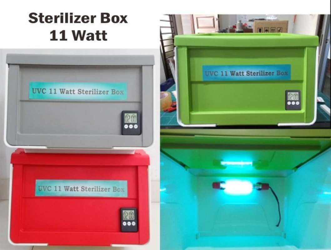 Promo Sterilisasi Uv / Box Sterilizer Uv-C / Kotak Uv-C / Alat Steril 11 W Diskon 12% di Seller ...