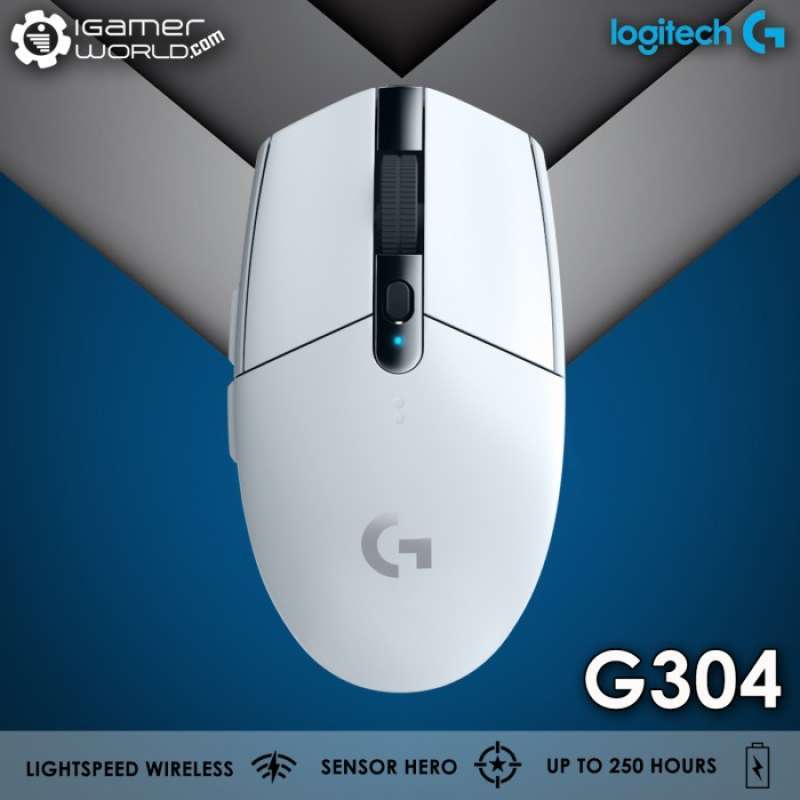 Promo Logitech G304 White Wireless Gaming Mouse Diskon 10% di Seller ...