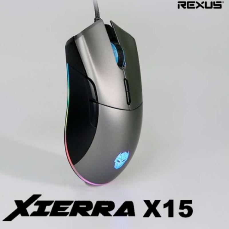 Promo Rexus Xierra X15 Rgb Wired Gaming Mouse Diskon 12% Di Seller ...