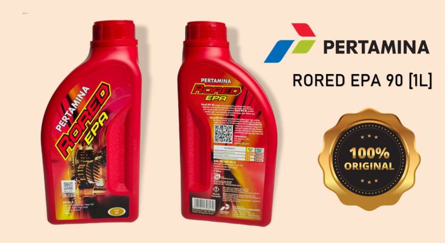 Jual Pertamina RORED EPA SAE 90 Oli Gardan & Transmisi OLI RODA GIGI ...