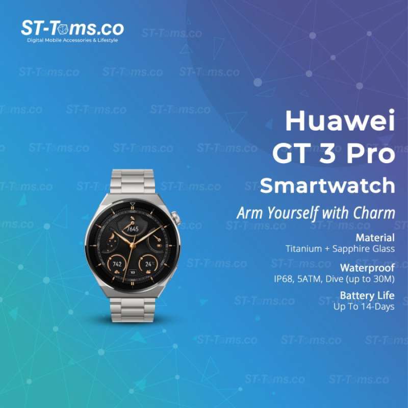 Jual Huawei Watch GT 3 Pro / GT3 Pro 46mm With Titanium Body And ...