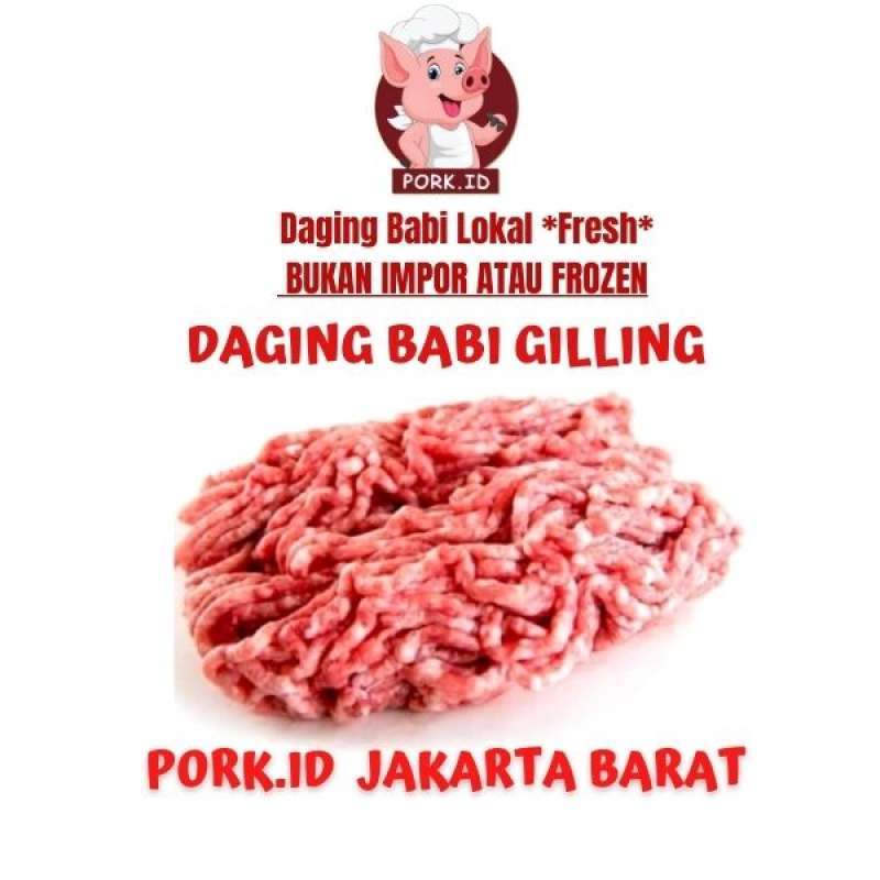 Jual Daging Babi Giling / Pork Minced - 500 Gr Di Seller Pork.id_jakbar ...