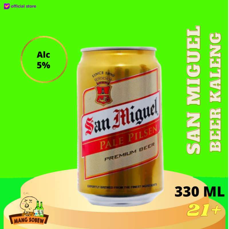 Jual San Miguel Beer Kaleng 330 ML di Seller MangSobew - Petukangan ...