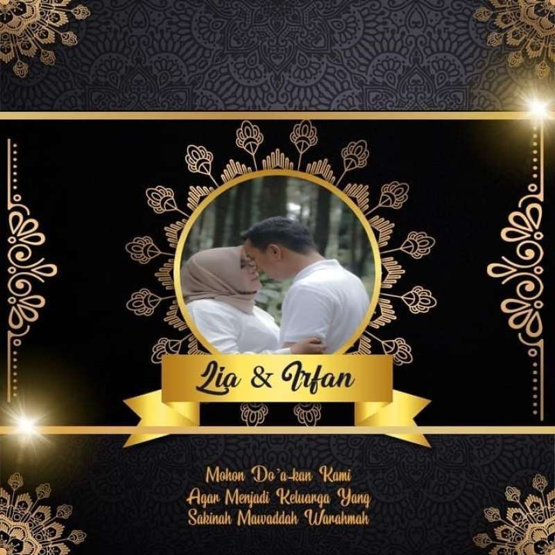 Jual Undangan Pernikahan Digital, Wedding Invitation Design, Nikah Tema ...