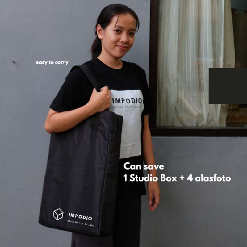 Promo Tas Box Studio Foto IMPODIO ukuran A1 65x55cm bahan Kuat dan ...