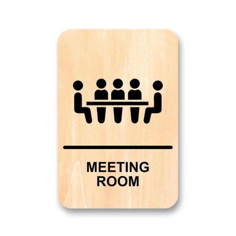 Jual Door Sign - Meeting Room - Ruang Meeting Sign Di Seller Inpi House ...