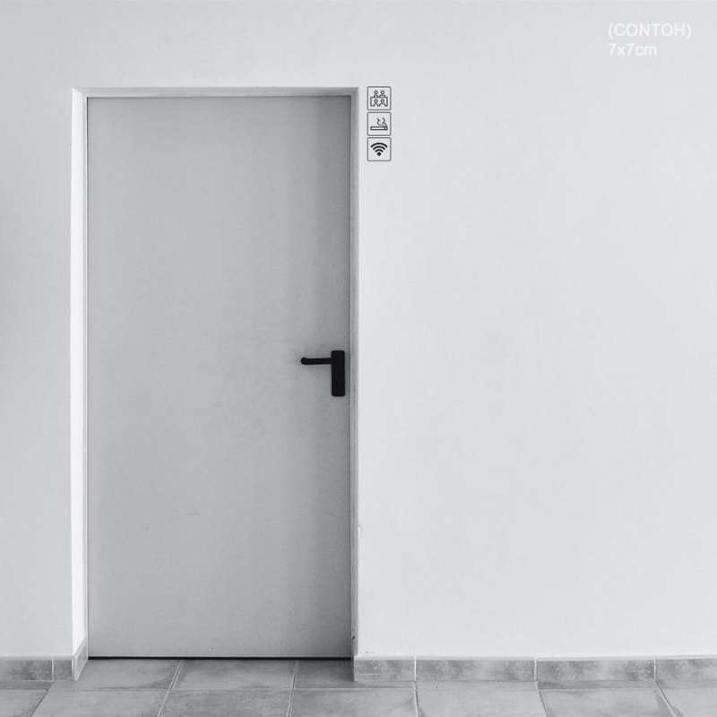 Jual Lift - Lift Sign Sticker - Wayfinding Sticker - Wall Sticker ...