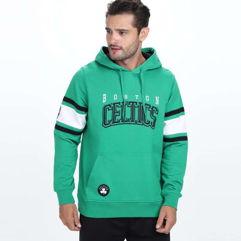 Jual Nba Men Basketball Hoodie With Embro Celtics Jaket Basket Pria ...
