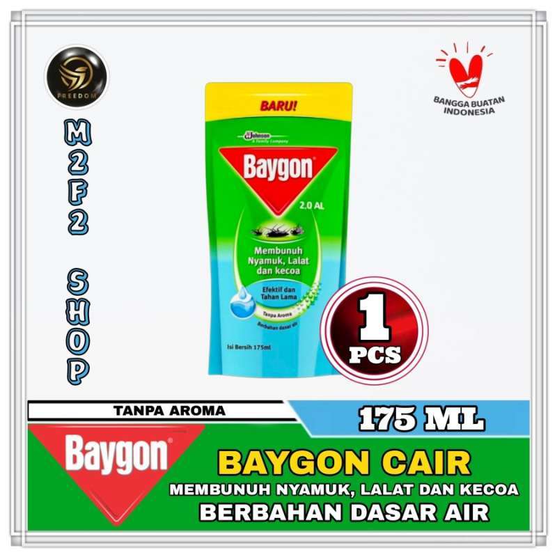 Promo Baygon Liquid Spray Cair Tanpa Aroma Refill - 175 ml (Kemasan ...