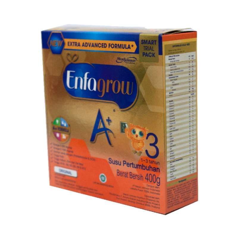 Promo Enfagrow Milk A Plus 3 Original Ktk 400G Diskon 5% di Seller ...