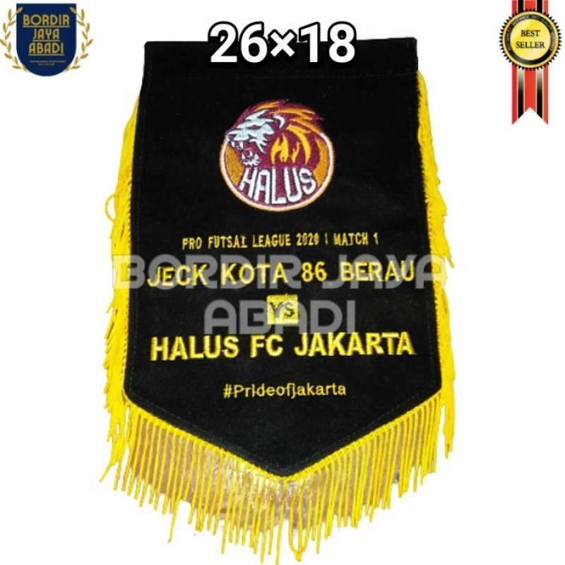 Promo Bendera Vandel Tim Sepakbola Atau Futsal Custom Bordir Diskon 15% ...