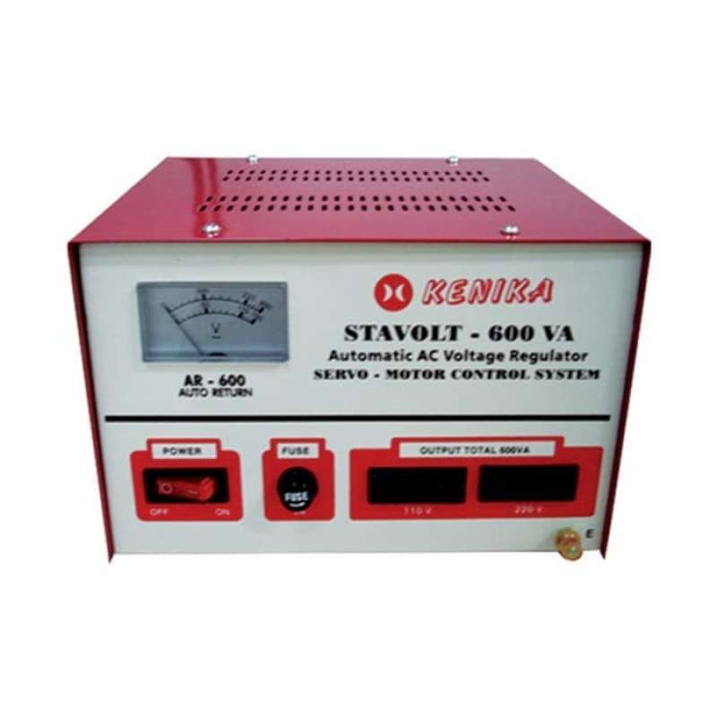 Promo Stavolt Stabilizer Servo Motor Ar 600 Va Kenika Diskon 15% di ...