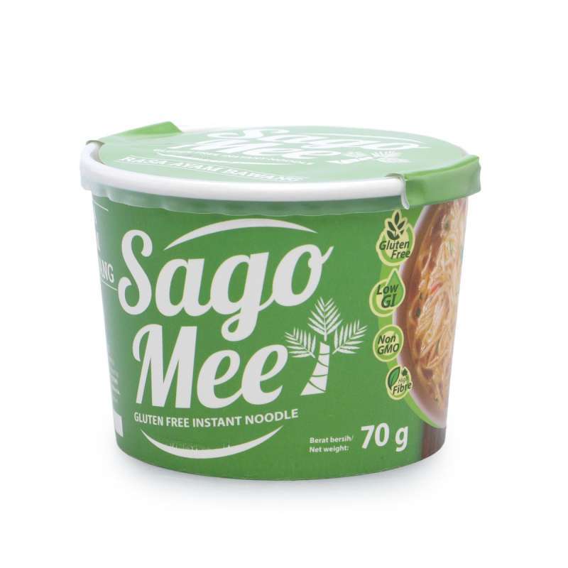Jual Sago Mee Paket 5 Cup Komplit (bisa Pilih Varian) Sagomee Mie ...