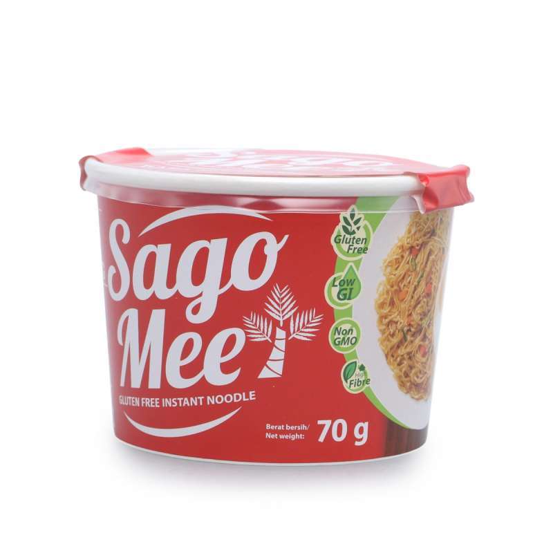 Jual Sago Mee Paket 5 Cup Komplit (bisa Pilih Varian) Sagomee Mie ...