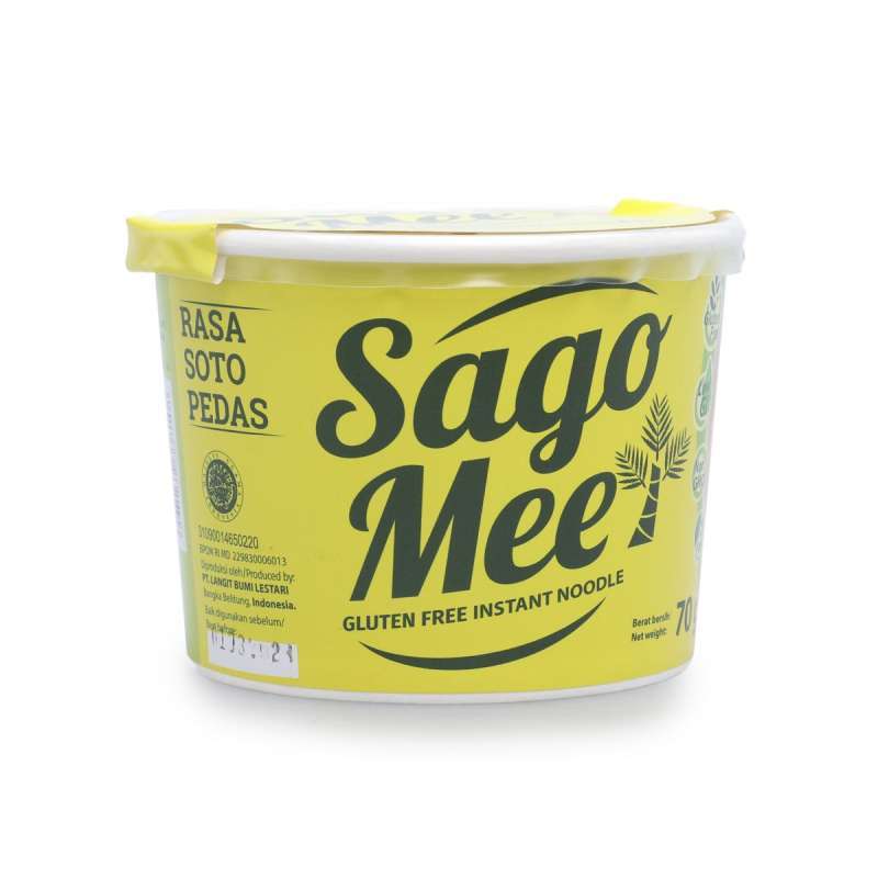 Jual Sago Mee Paket 5 Cup Komplit (bisa Pilih Varian) Sagomee Mie ...