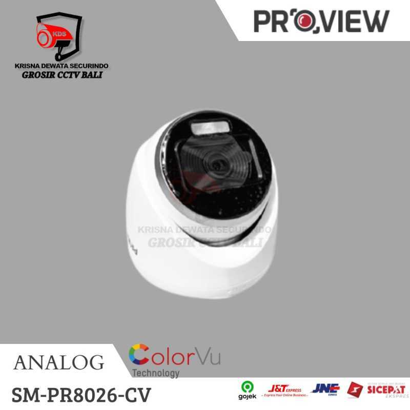 Jual CAMERA CCTV ANALOG COLORVU INDOOR PROVIEW 2MP SM-PR8026-CV di ...
