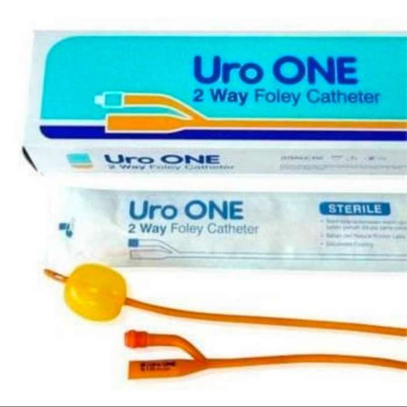 Jual Foley catheter selang kateter selang urine urine 2 way - FR 18 di ...