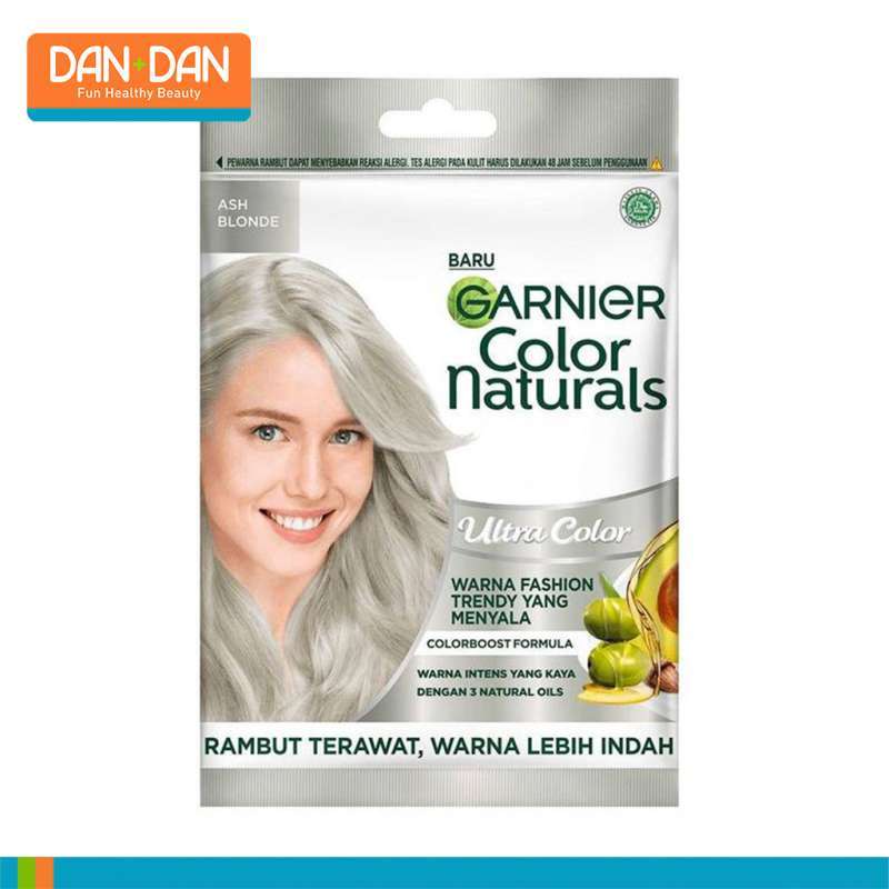 Promo Garnier Hair Color Natural Ash Blonde Sachet - 432618 Diskon 10% ...