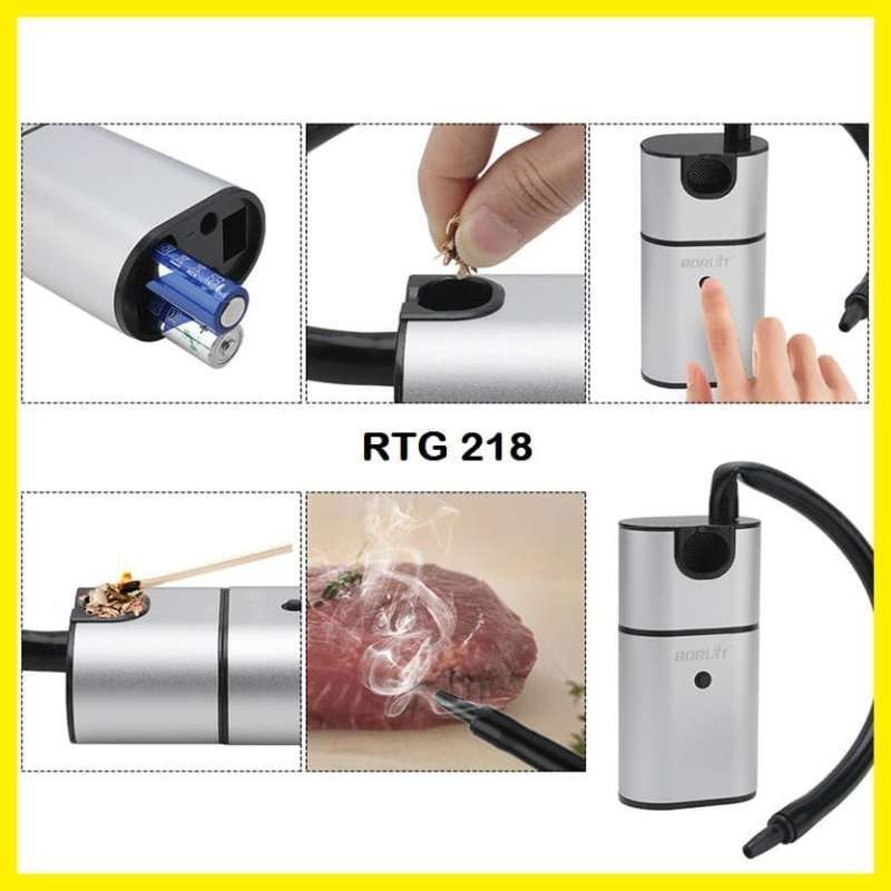 Jual Kitchen Smoking Gun Barbeque Asap Panggang Alat Penambah Rasa ...