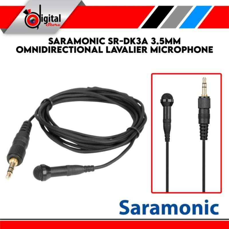 Promo Saramonic Sr-Dk3A 3.5Mm Omnidirectional Lavalier Microphone Diskon 15% di Seller Tabriiz ...