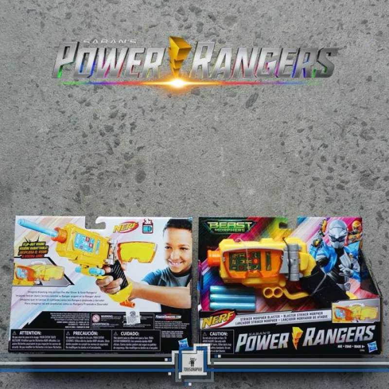 Jual NERF POWER RANGERS BEAST MORPHERS STRIKER MORPHER BLASTER di ...