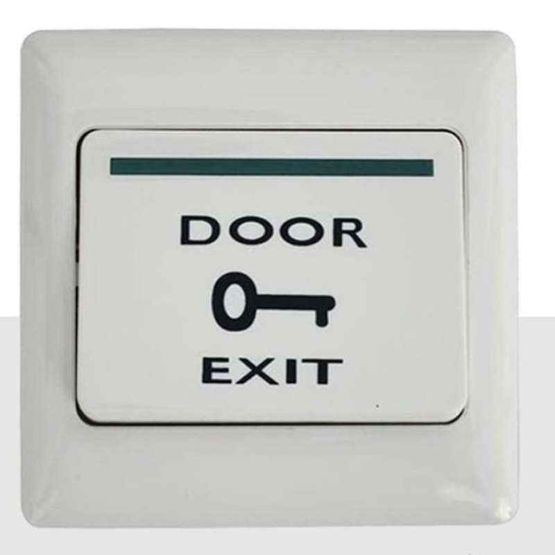 Jual Exit Button Input Access Door Pembuka Pintu Saklar Tombol Push 2 ...
