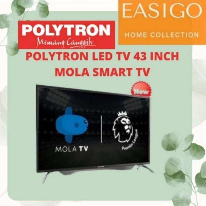 Jual POLYTRON LED TV 43 INCH SMART TV MOLA PLD43-AS1558 di Seller ...