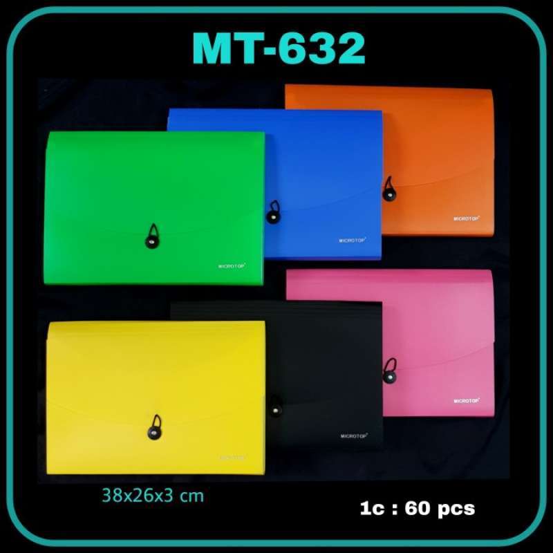 Jual SOS Expanding File MT-632 / Map Sekat Plastik / Map Harmonika di ...