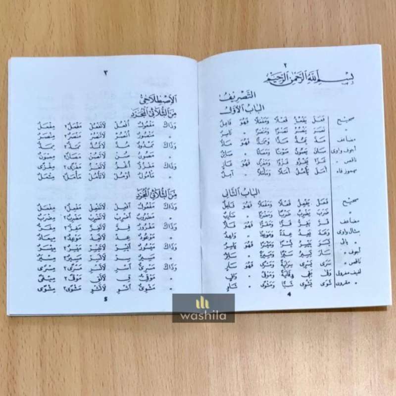 Jual Buku Kitab Tasrif Amsilah Tasrifiyah Amtsilatu Tashrifiyah Ilmu ...