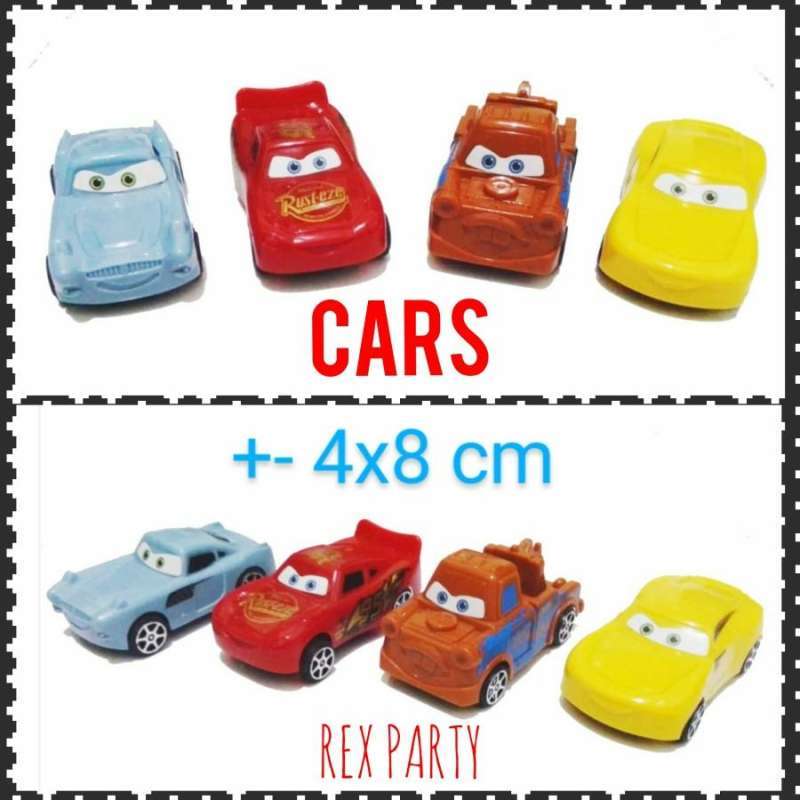 Jual Cars Cake Topper/Cars Figure Set/Topper Kue Car/Mainan Topper Cars ...