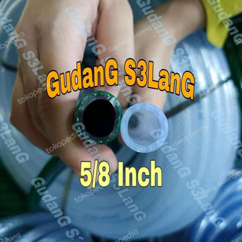 Jual Selang Air uk 5/8/Selang PVC Benang/Selang Plastik/Selang Taman di ...