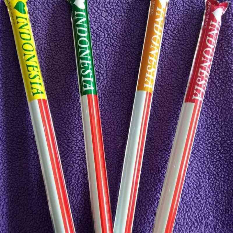 Jual BALON FOIL TONGKAT STICK MERAH PUTIH 70CM (TANPA DI POMPA) BENDERA ...