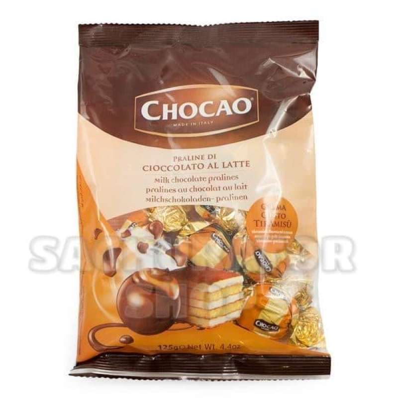 Jual Permen Cokelat Chocao Cocao Milk Chocolate Praline Crema Tiramisu ...