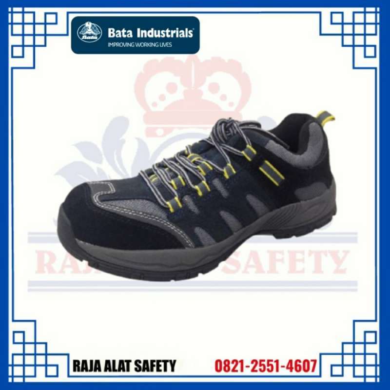 Jual Sepatu Safety Bata Bickz Blue 705 Original / Safety industrial ...