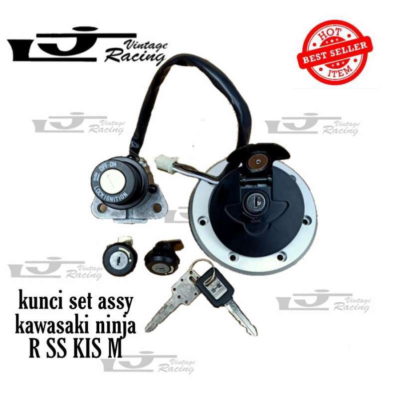 Jual kunci set kontak set assy Kawasaki ninja kis ninja M ninja ss full ...