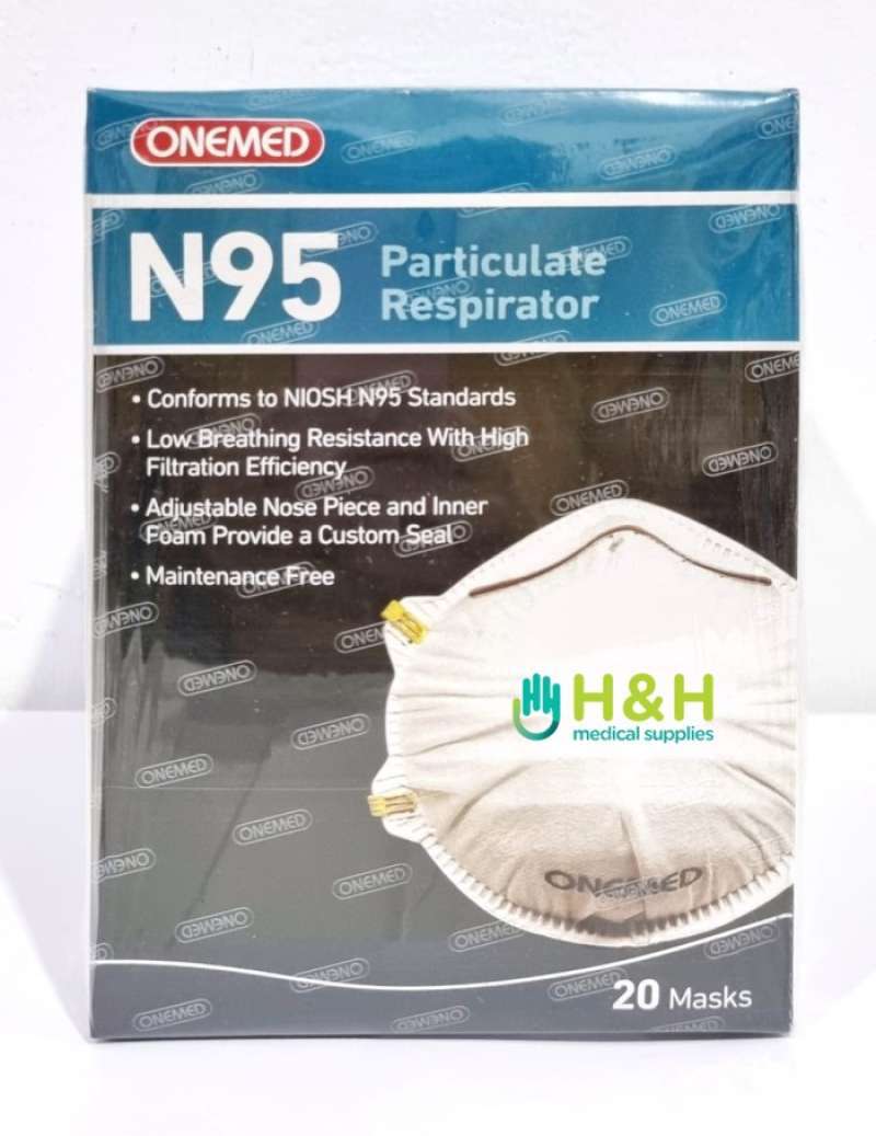 Promo Masker N95 Onemed / Masker N95 Medis / Masker N95 Onemed Original ...